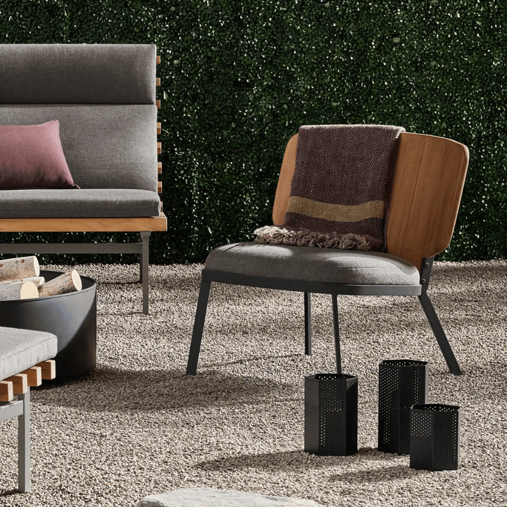 Low Fade Outdoor Lounge Chair - CA Modern Home