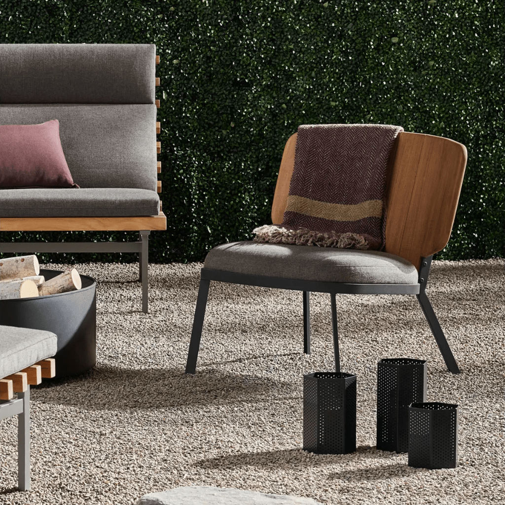 Low Fade Outdoor Lounge Chair - CA Modern Home