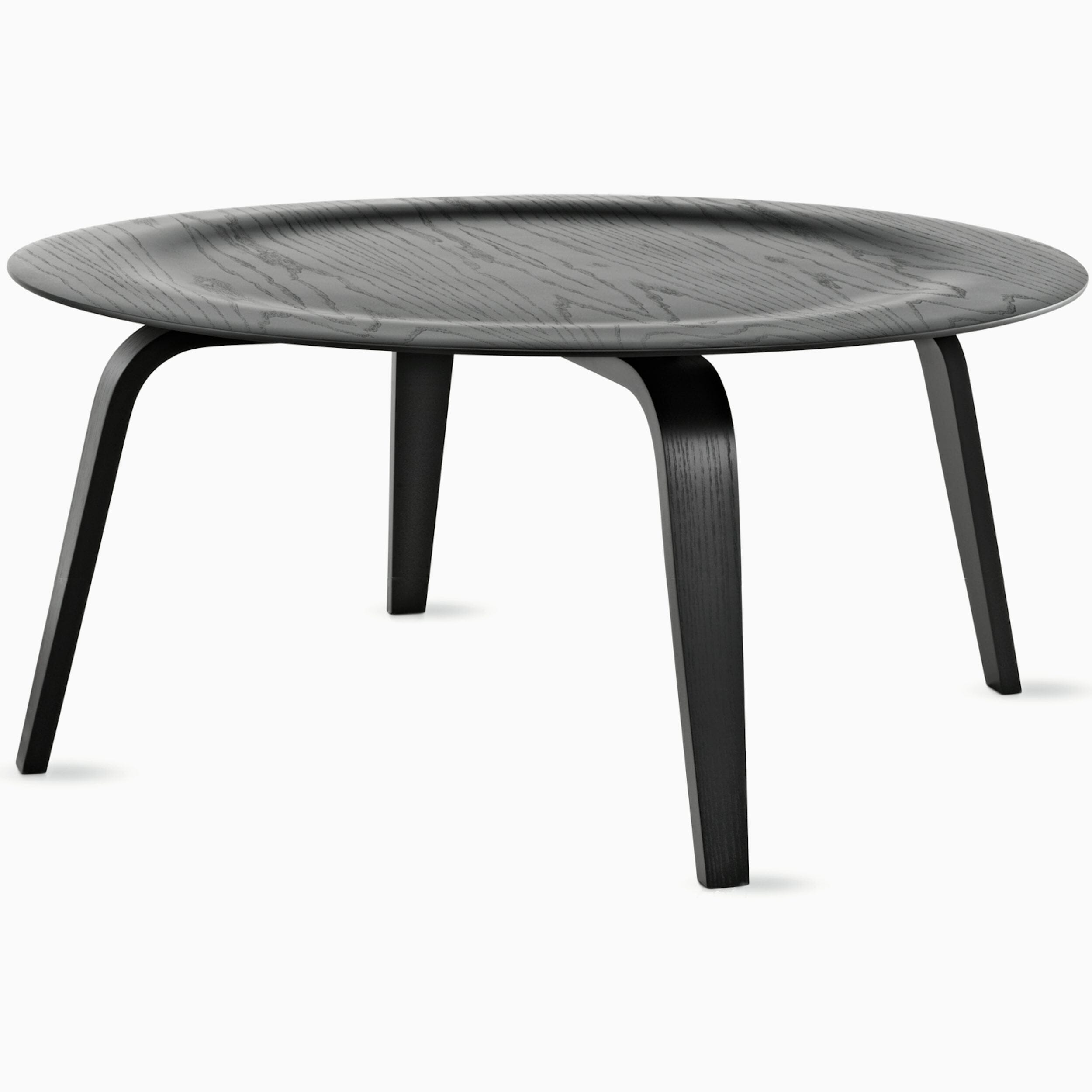 Eames Molded Plywood Coffee Table with Wood Base - CA Modern Home