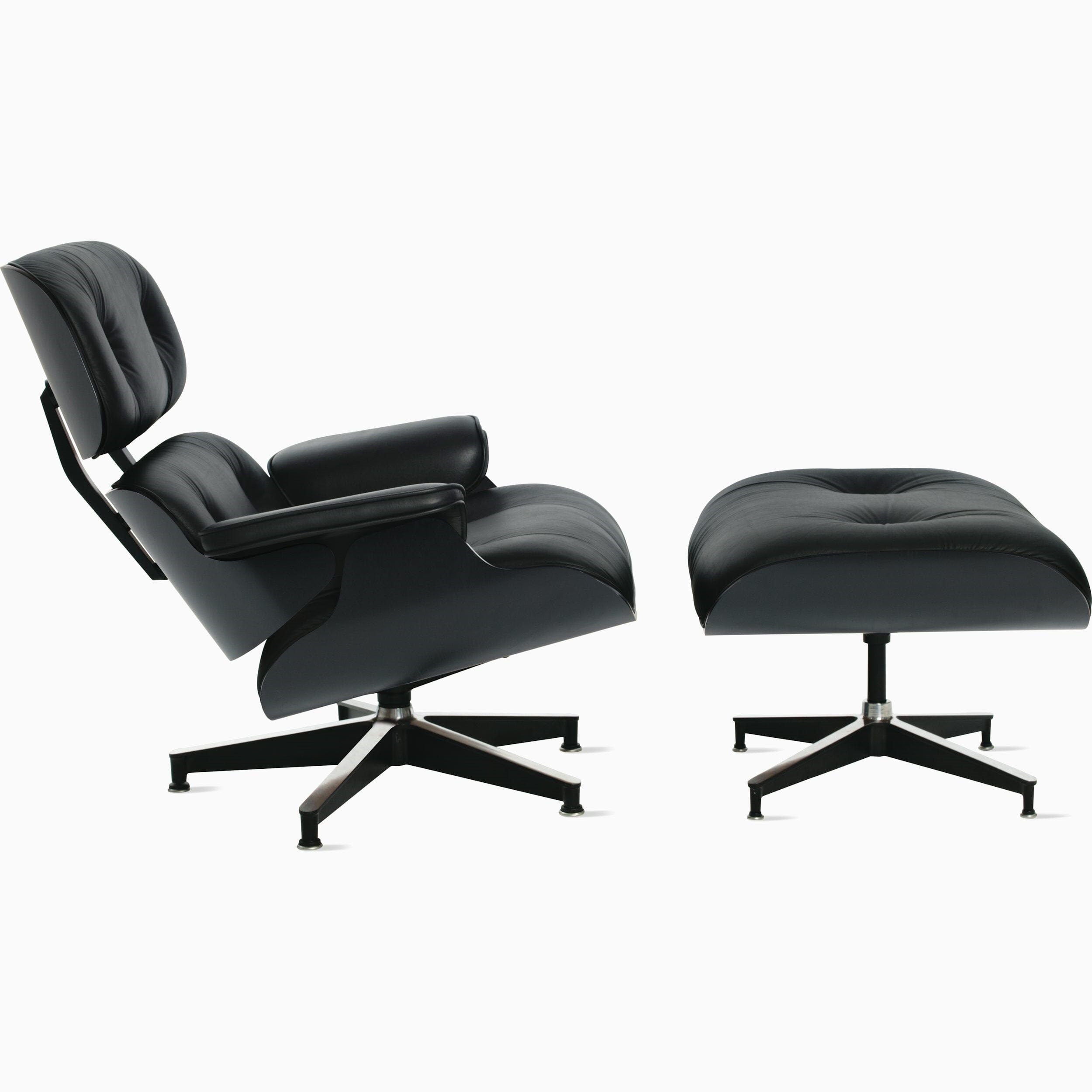 Eames Lounge Chair and Ottoman, Ebony - CA Modern Home