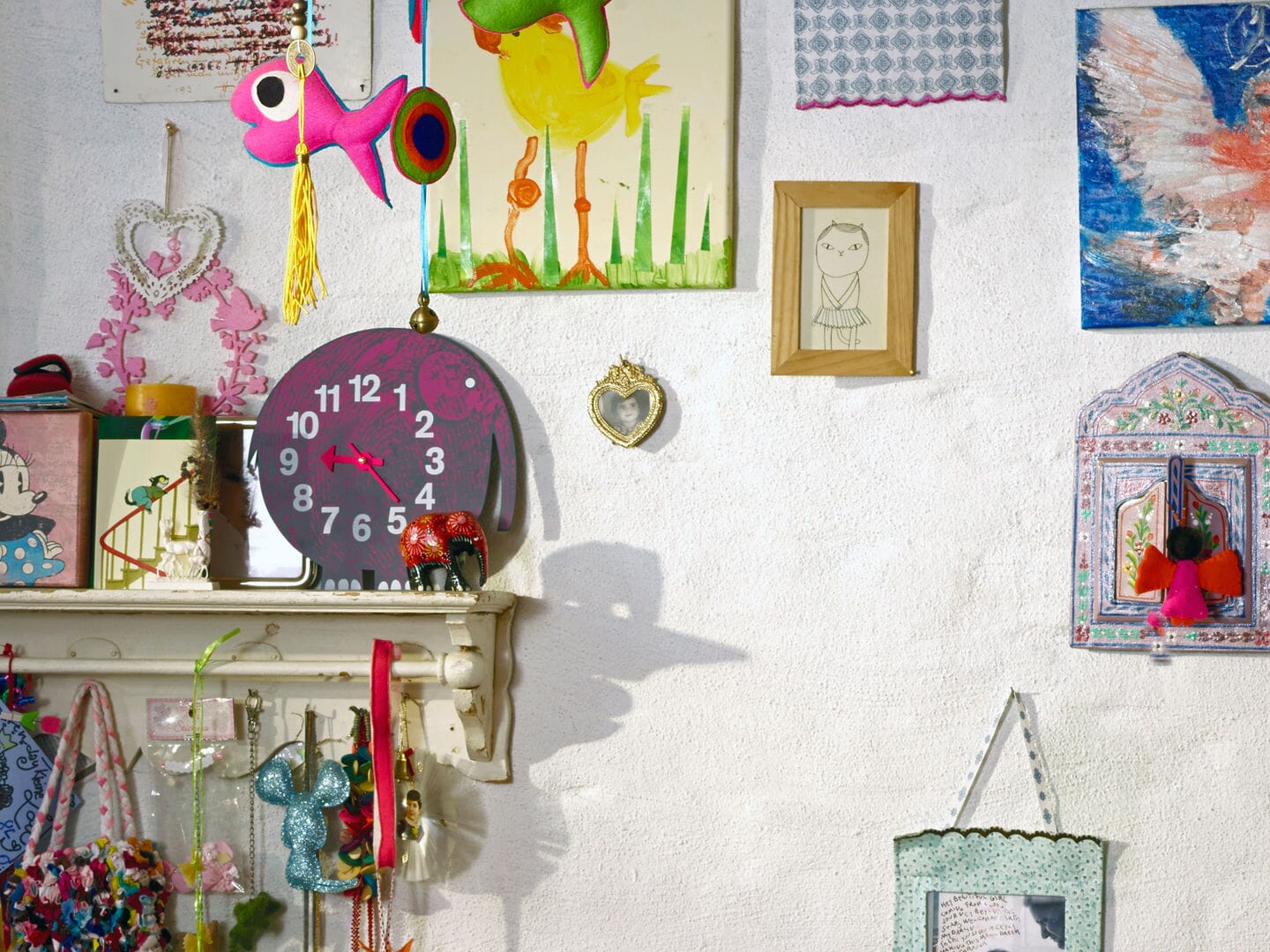 Elihu The Elephant Clock - CA Modern Home