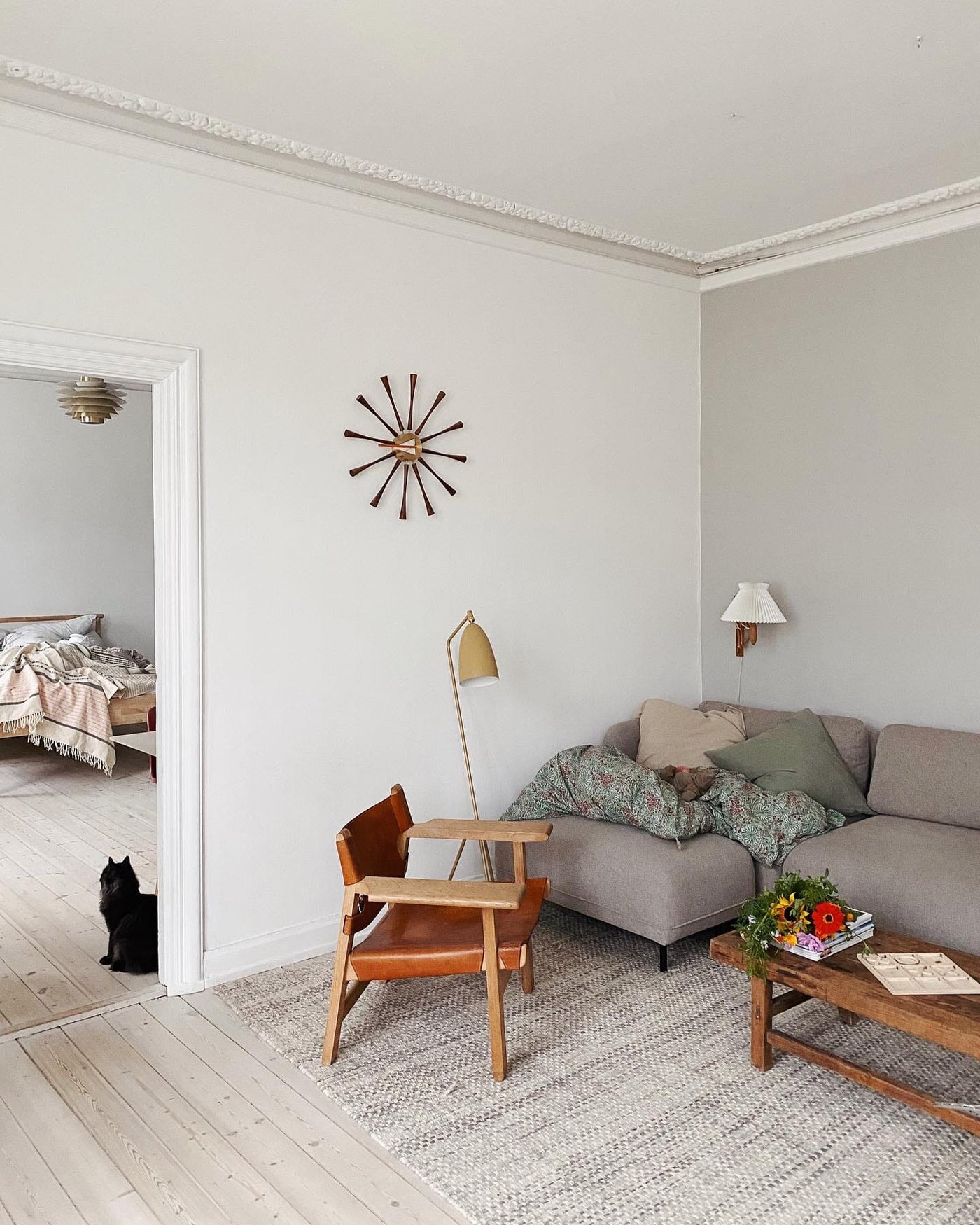 George Nelson Spindle Clock - CA Modern Home