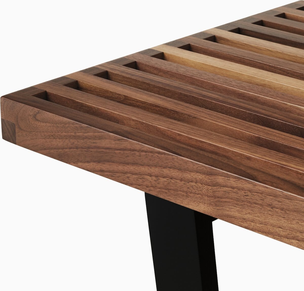 Nelson Platform Bench - Metal Legs - CA Modern Home