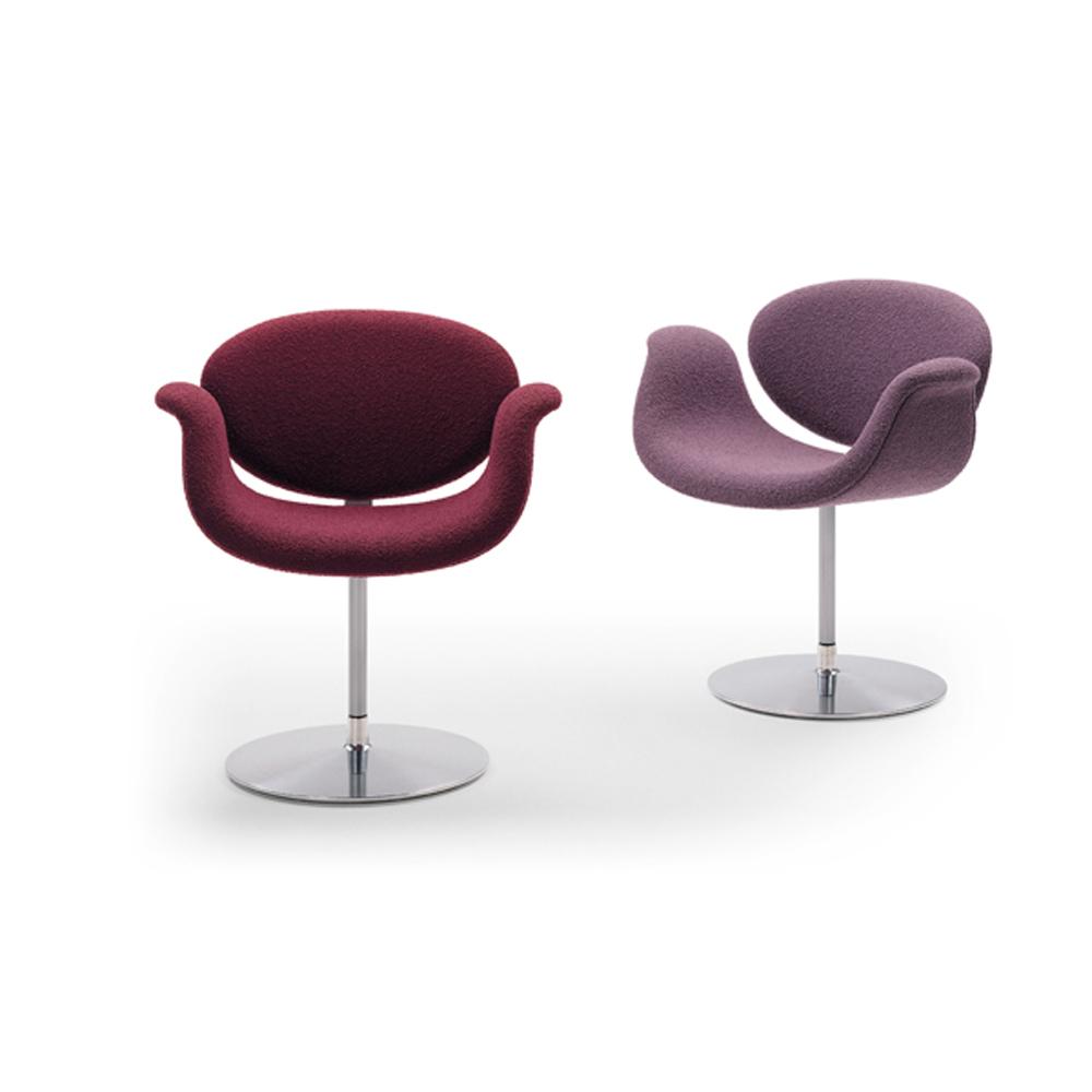 Little Tulip Chair With Disc Base - CA Modern Home