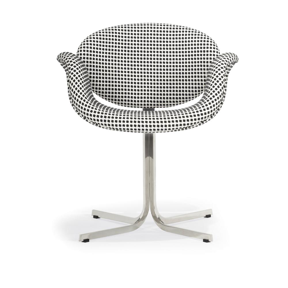 Little Tulip Chair With Cross Base - CA Modern Home