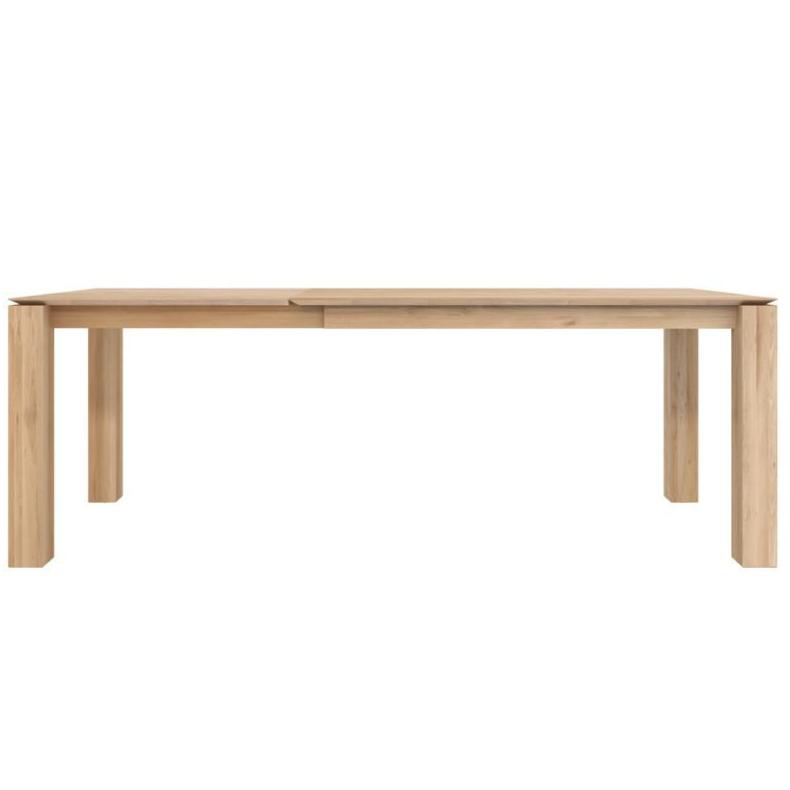 Oak Slice Expandable Table - CA Modern Home
