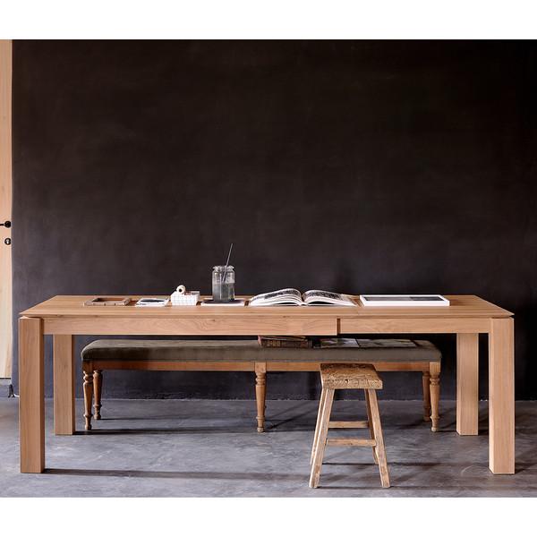 Oak Slice Expandable Table - CA Modern Home