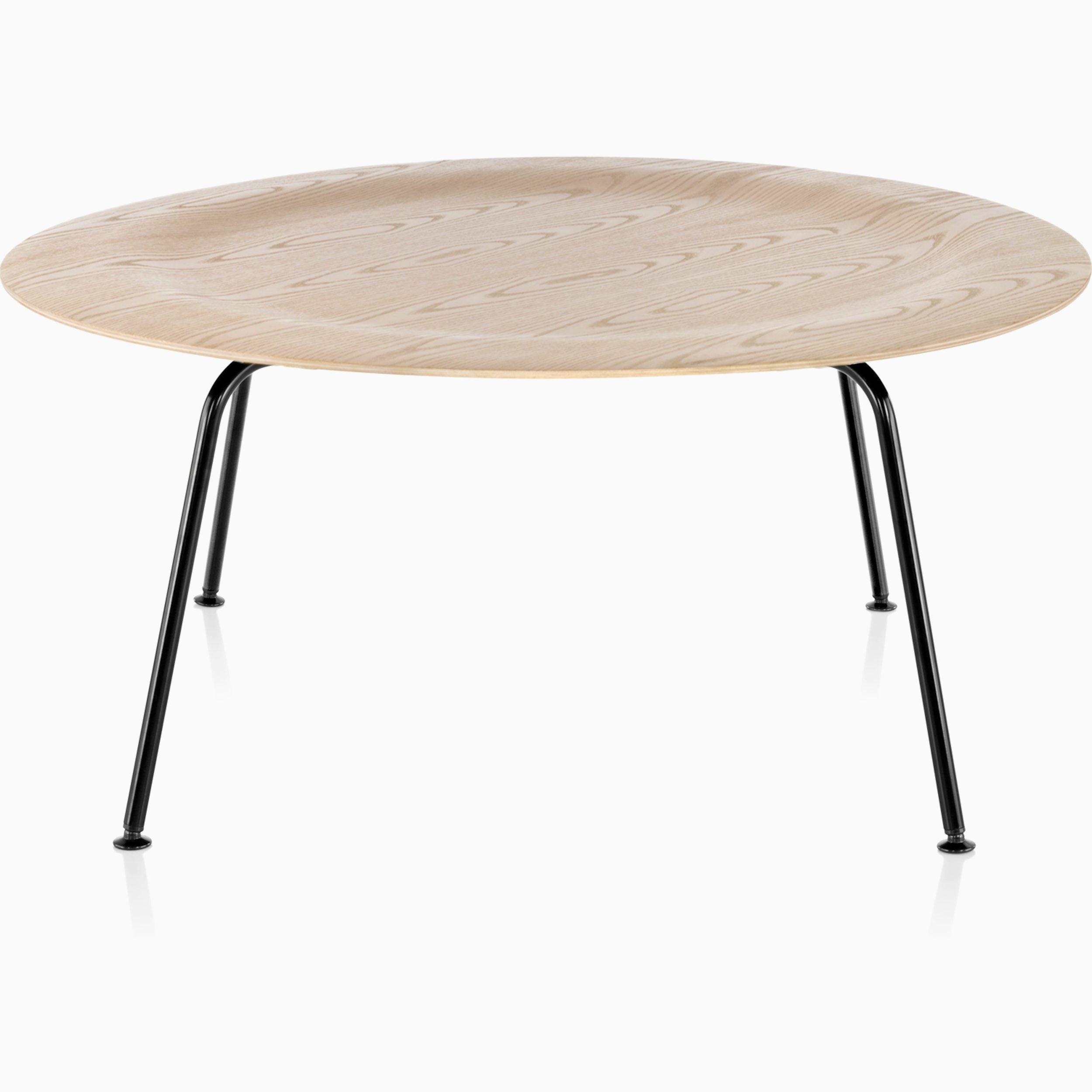 Eames Molded Plywood Coffee Table Metal Base