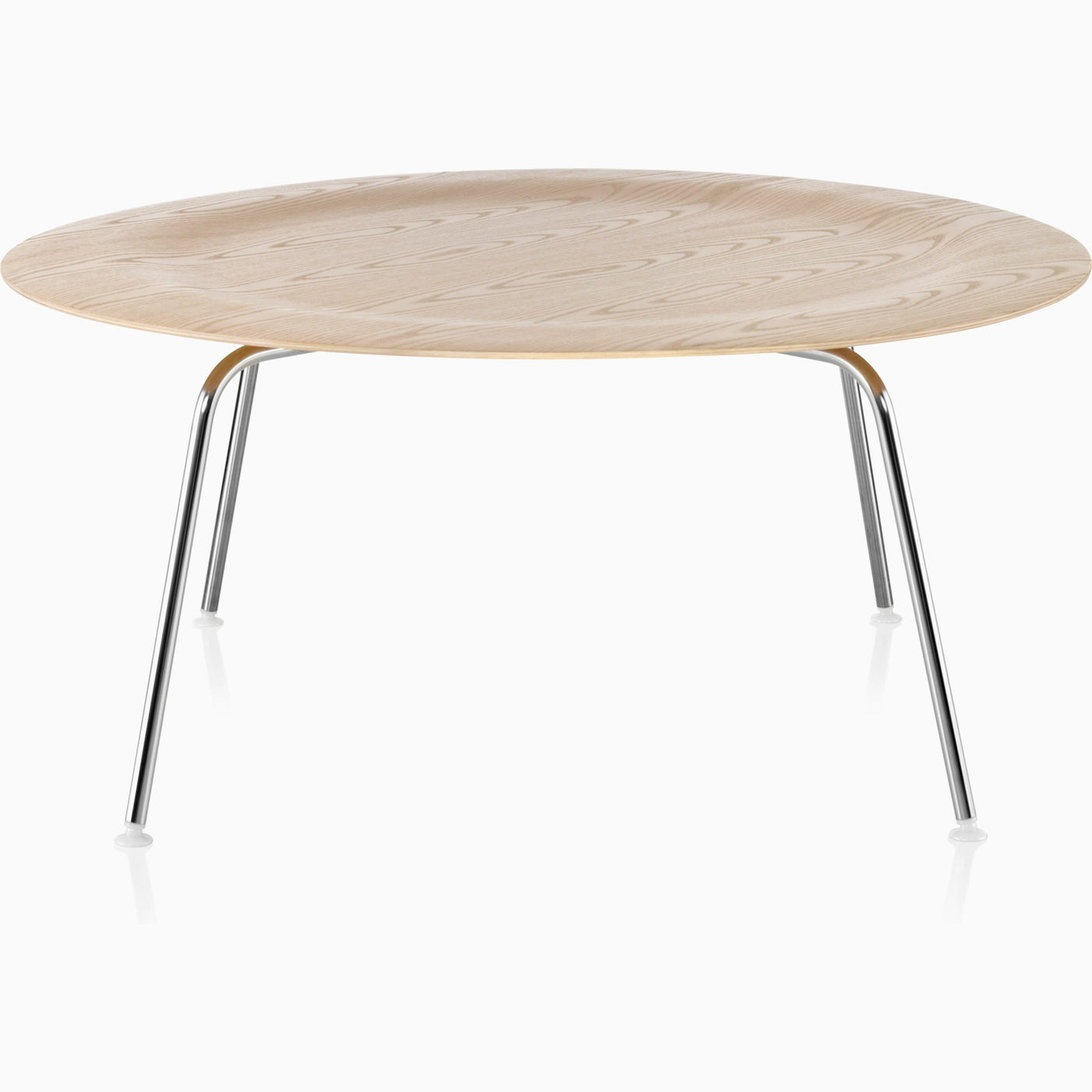 Eames Molded Plywood Coffee Table Metal Base