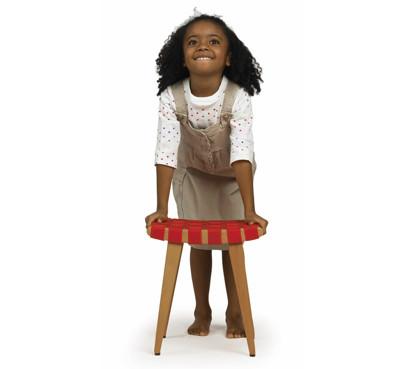 Kids Risom Sitting Stool - CA Modern Home
