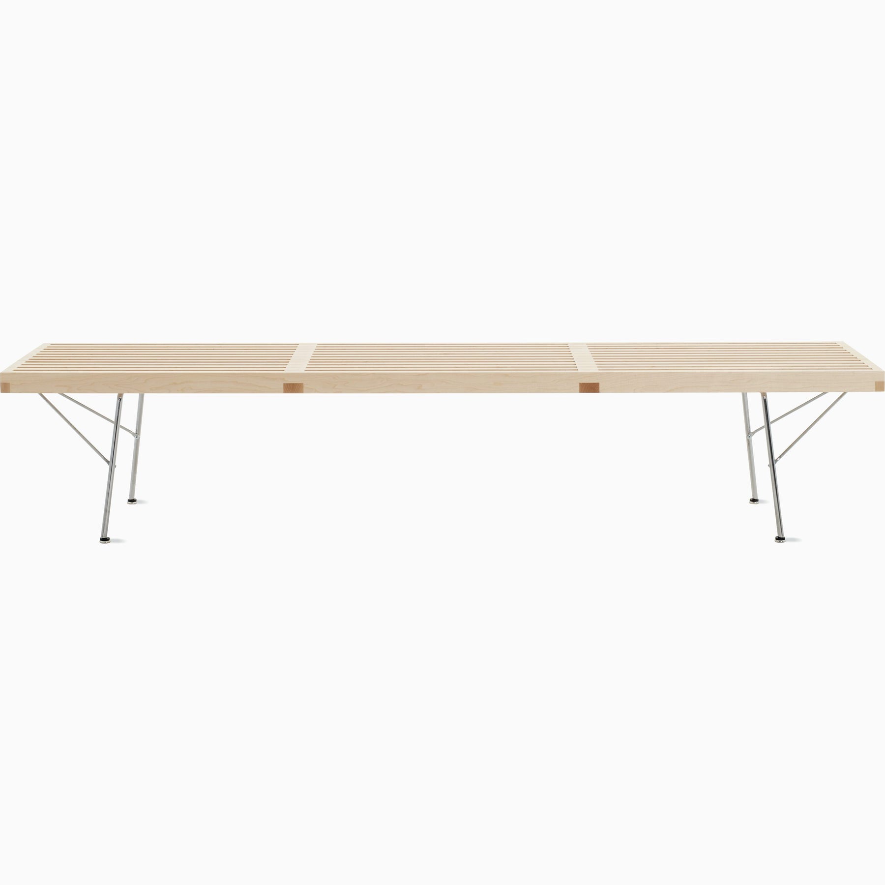 Nelson Platform Bench - Metal Legs - CA Modern Home