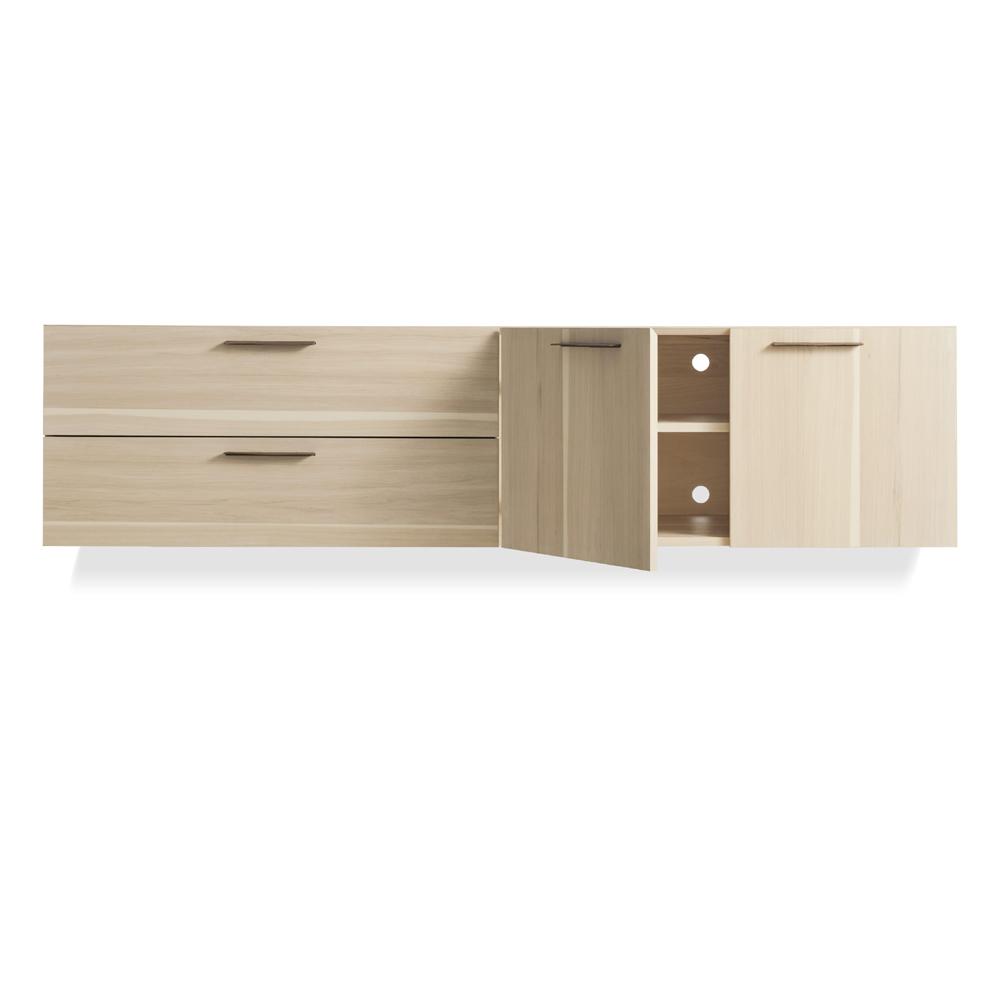 Shale 2 Door / 2 Drawer Wall Mounted Cabinet - CA Modern Home