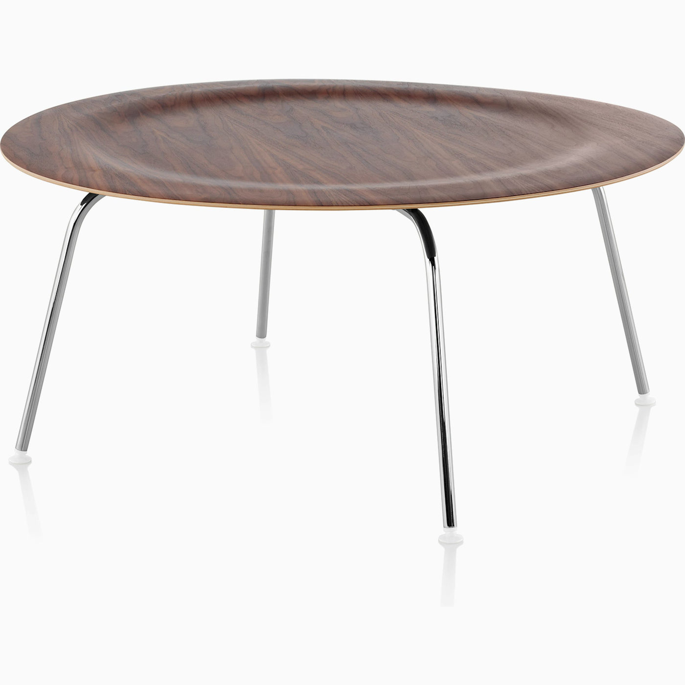 Eames Molded Plywood Coffee Table Metal Base