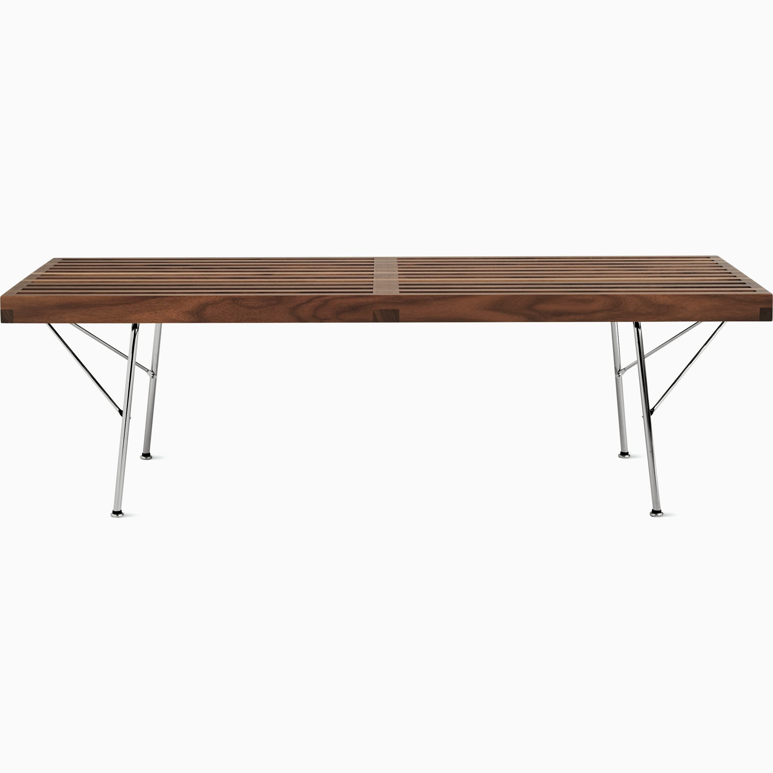 Nelson Platform Bench - Metal Legs - CA Modern Home