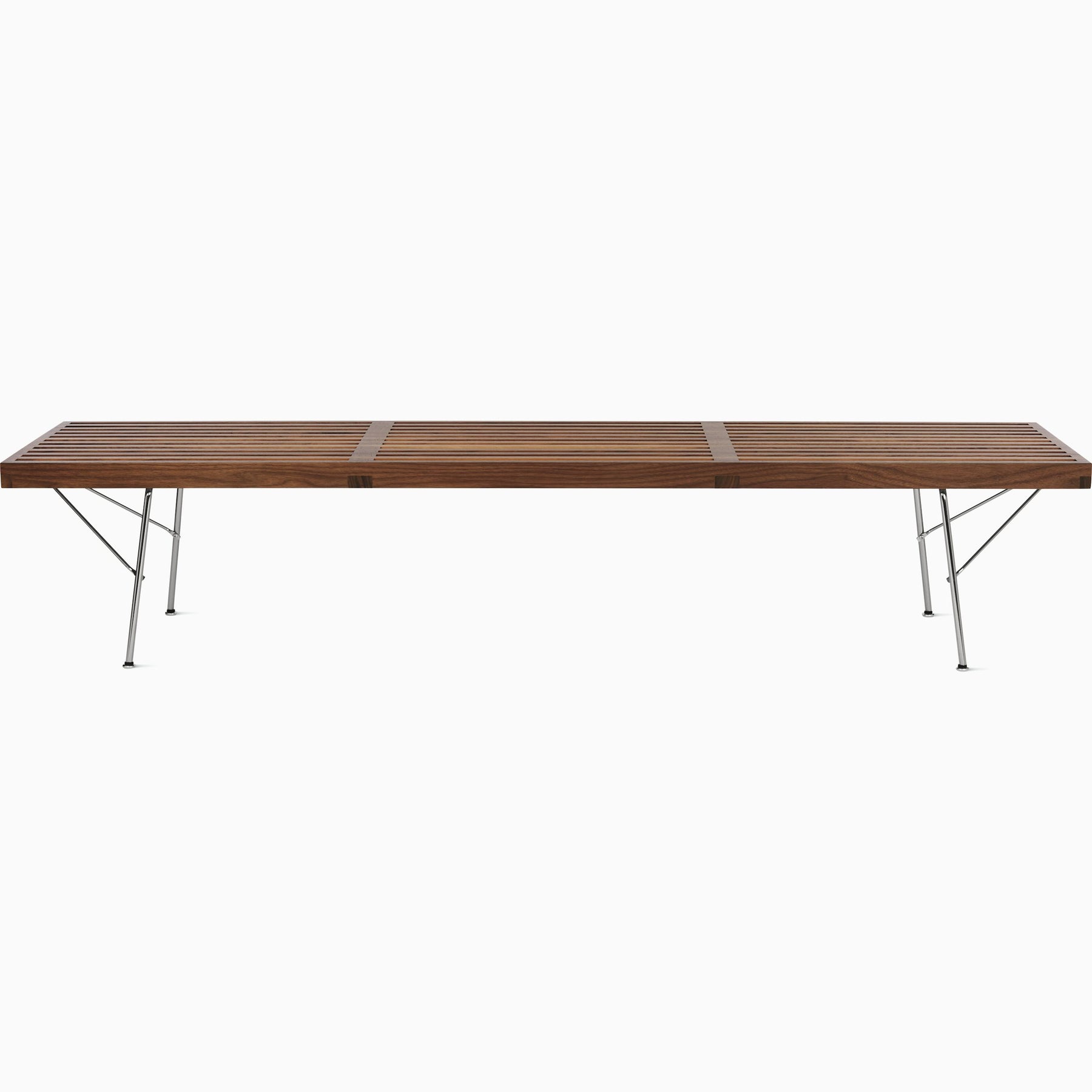Nelson Platform Bench - Metal Legs - CA Modern Home